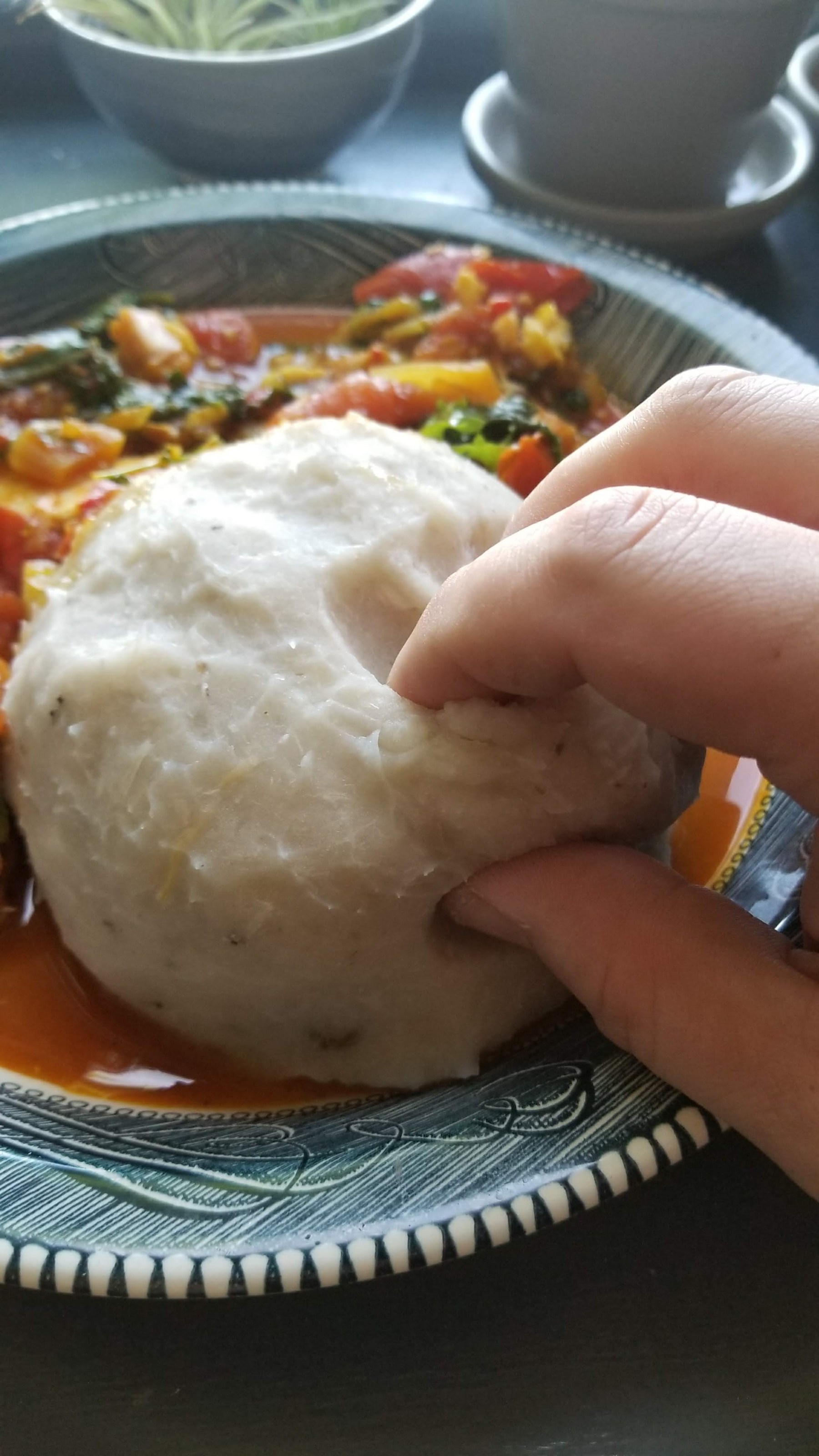Plantain and Cassava Fufu – ANTHROCHEF